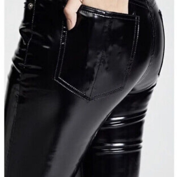 7 For All Mankind | Pants & Jumpsuits | 7s Pleather Pants | Poshmark